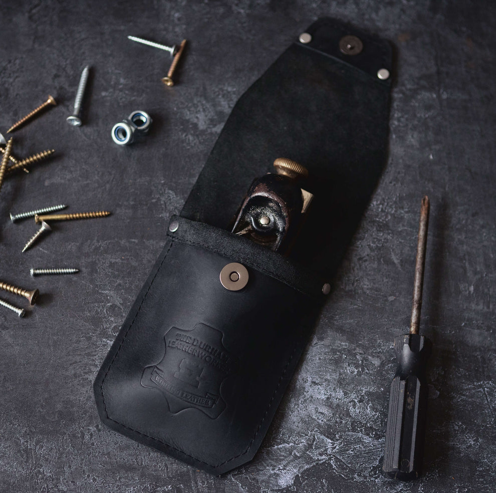 Block Plane Pouch – The Durham Leatherworker